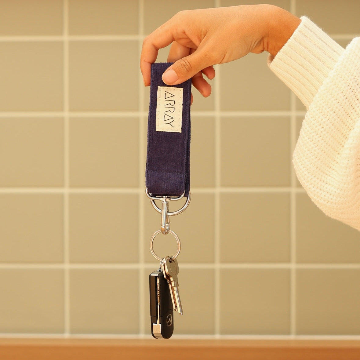 Keyring - MIDNIGHT CORDUROY – Array